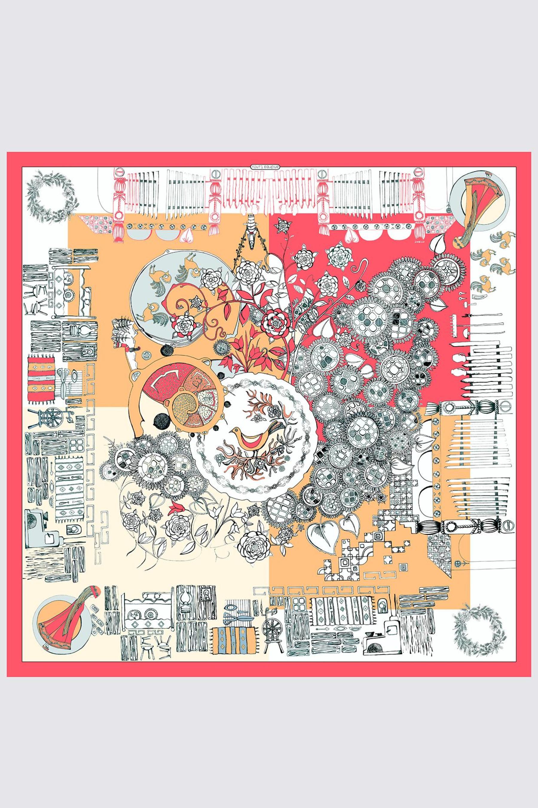 Andrea Tincu | Tale of Old Days Scarf